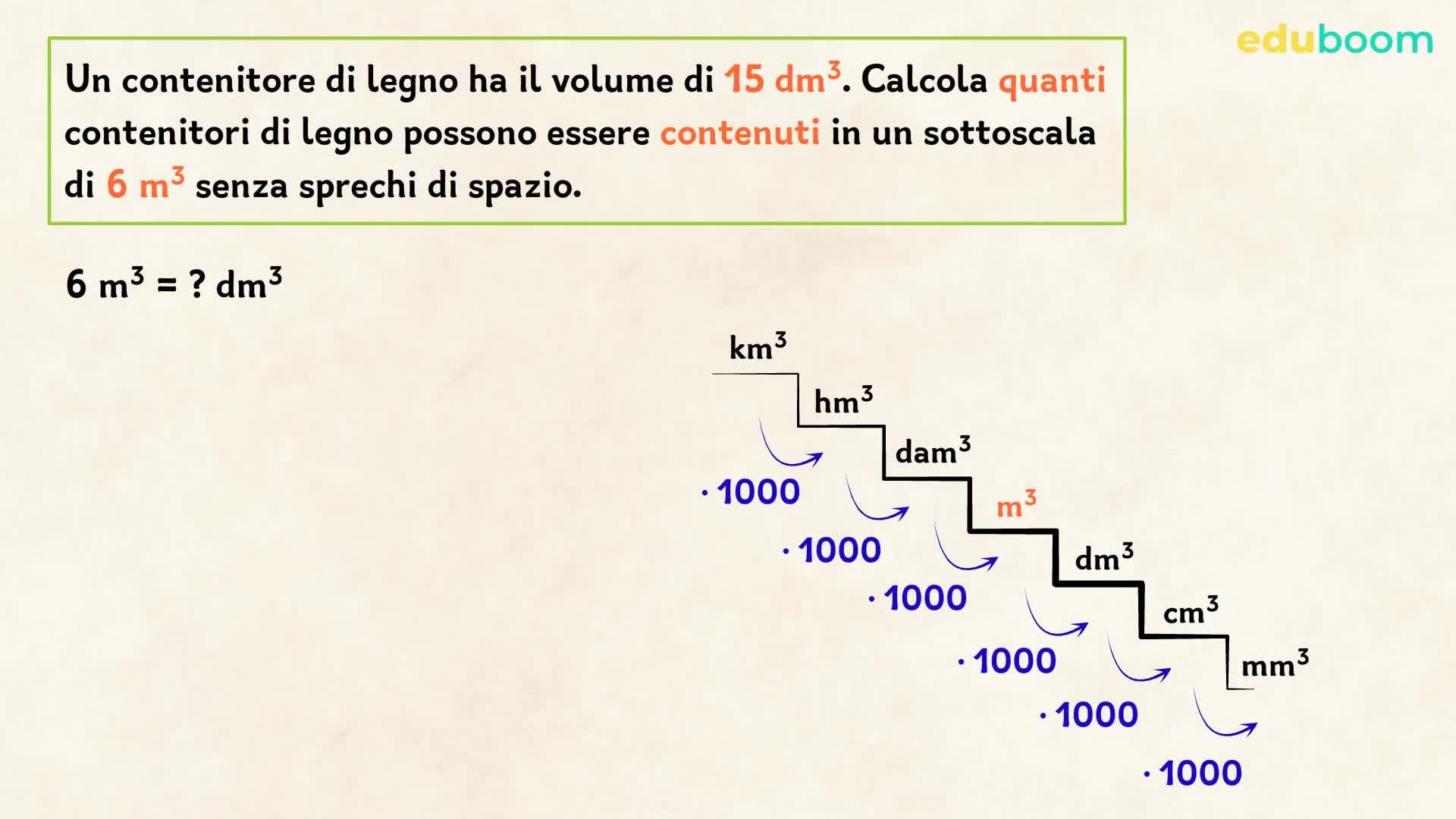 Misure Di Volume Matematica Prima Media