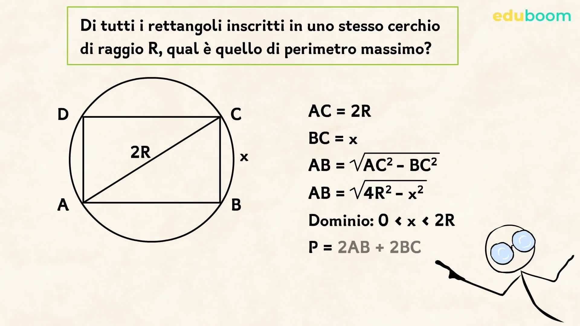 Problemi ottimizzazione o di massimo e minimo. Parte 1 Matematica quarta superiore
