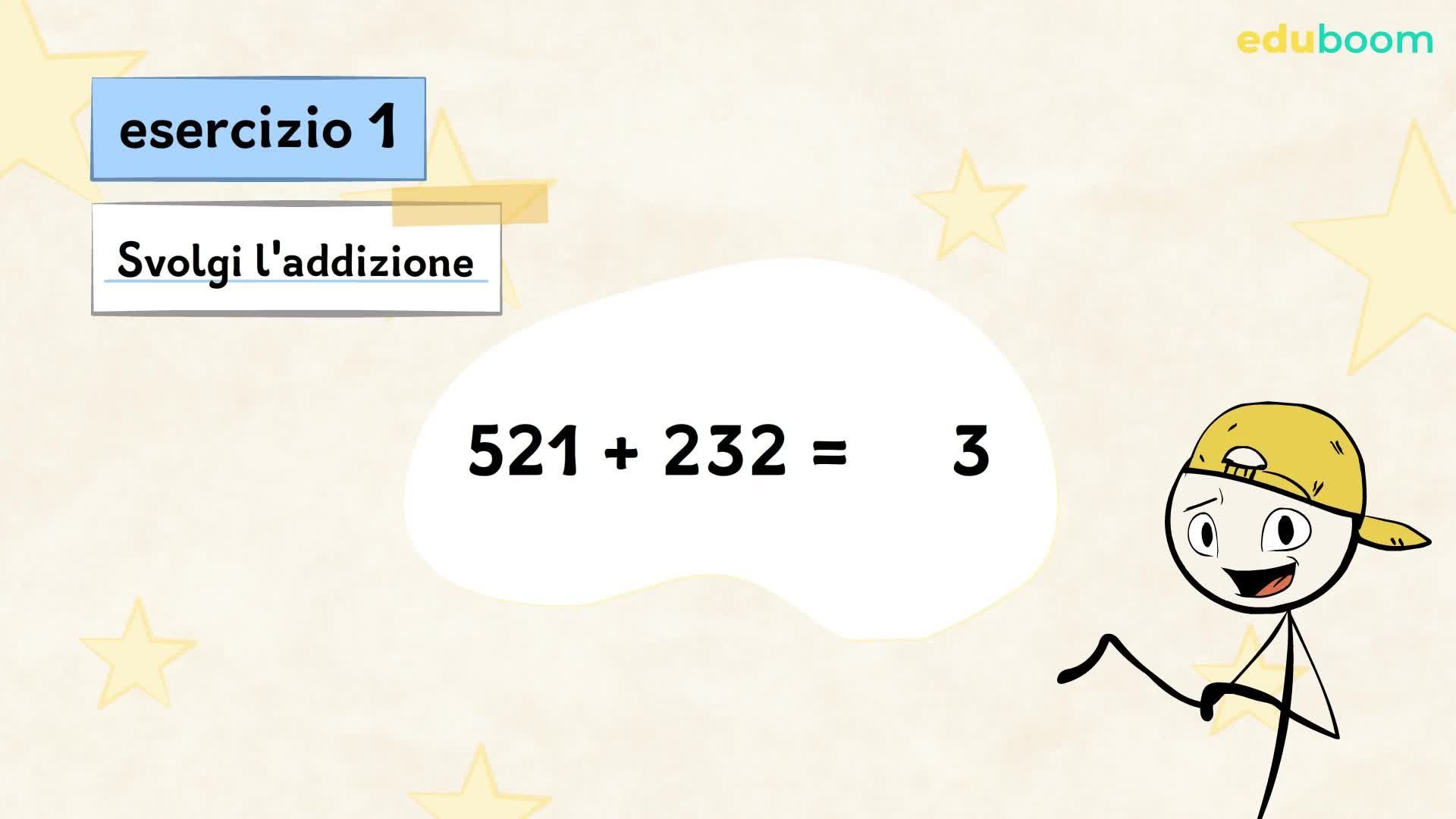 L’addizione. Matematica terza primaria