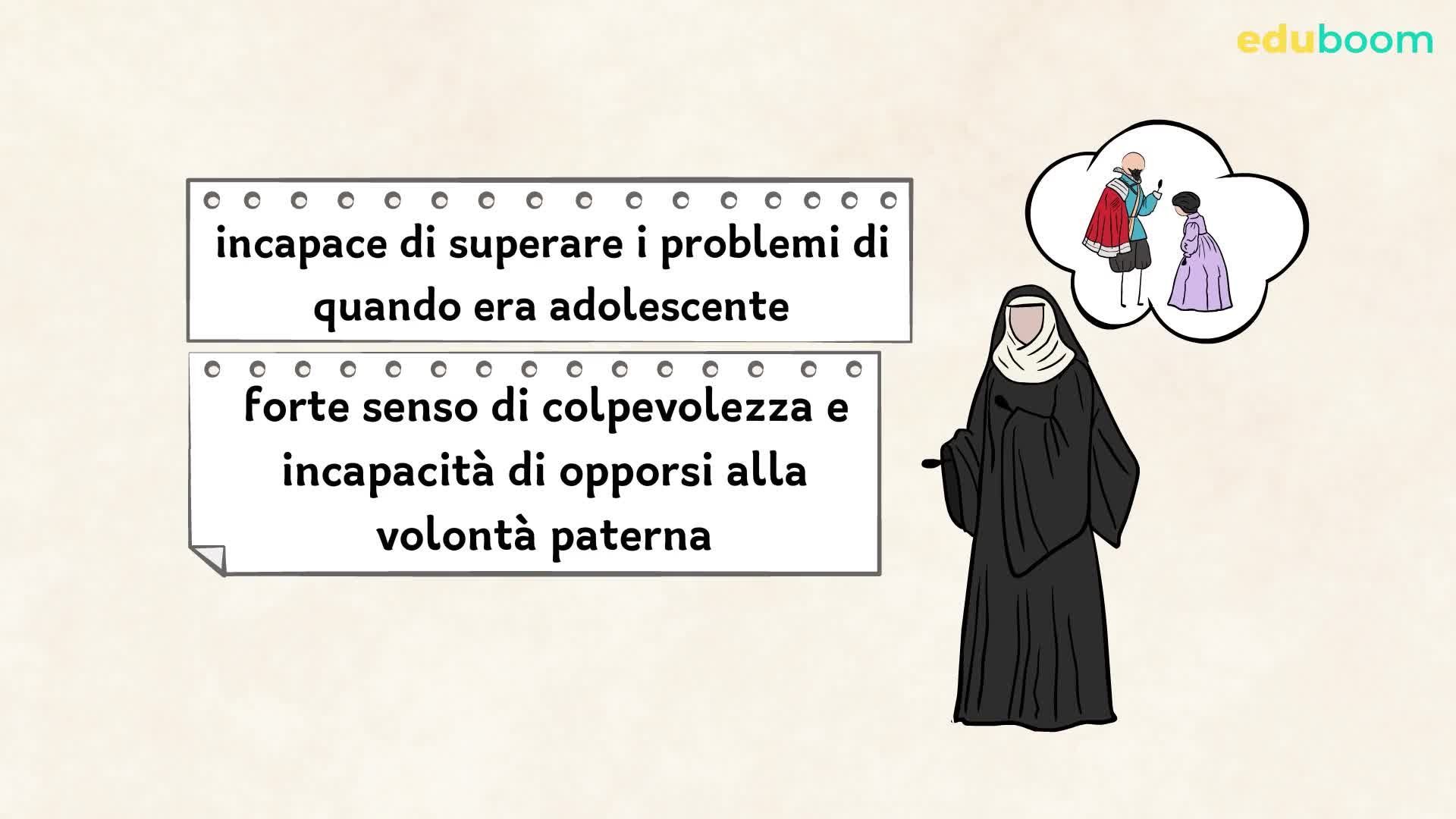 Cap. IX e X. La monaca di Monza. Lingua italiana, Seconda superiore